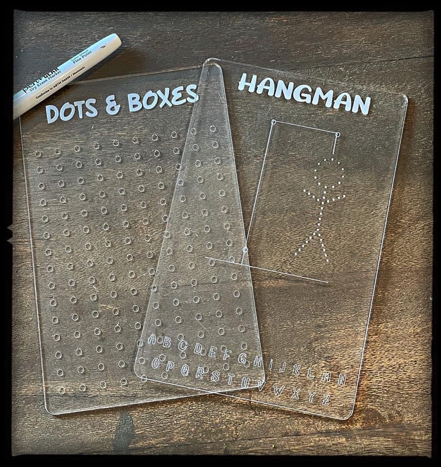 Dry Erase Board Games – Broke Gals Boutique